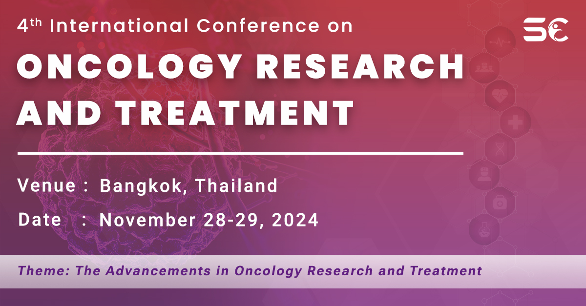 Oncology Conference 2024 | Cancer Conference | Breast Cancer | 2024